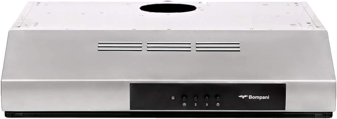 Bompani Builtin Hoods Stainless Steel 60cm Hood Aluminium And Charcoal F